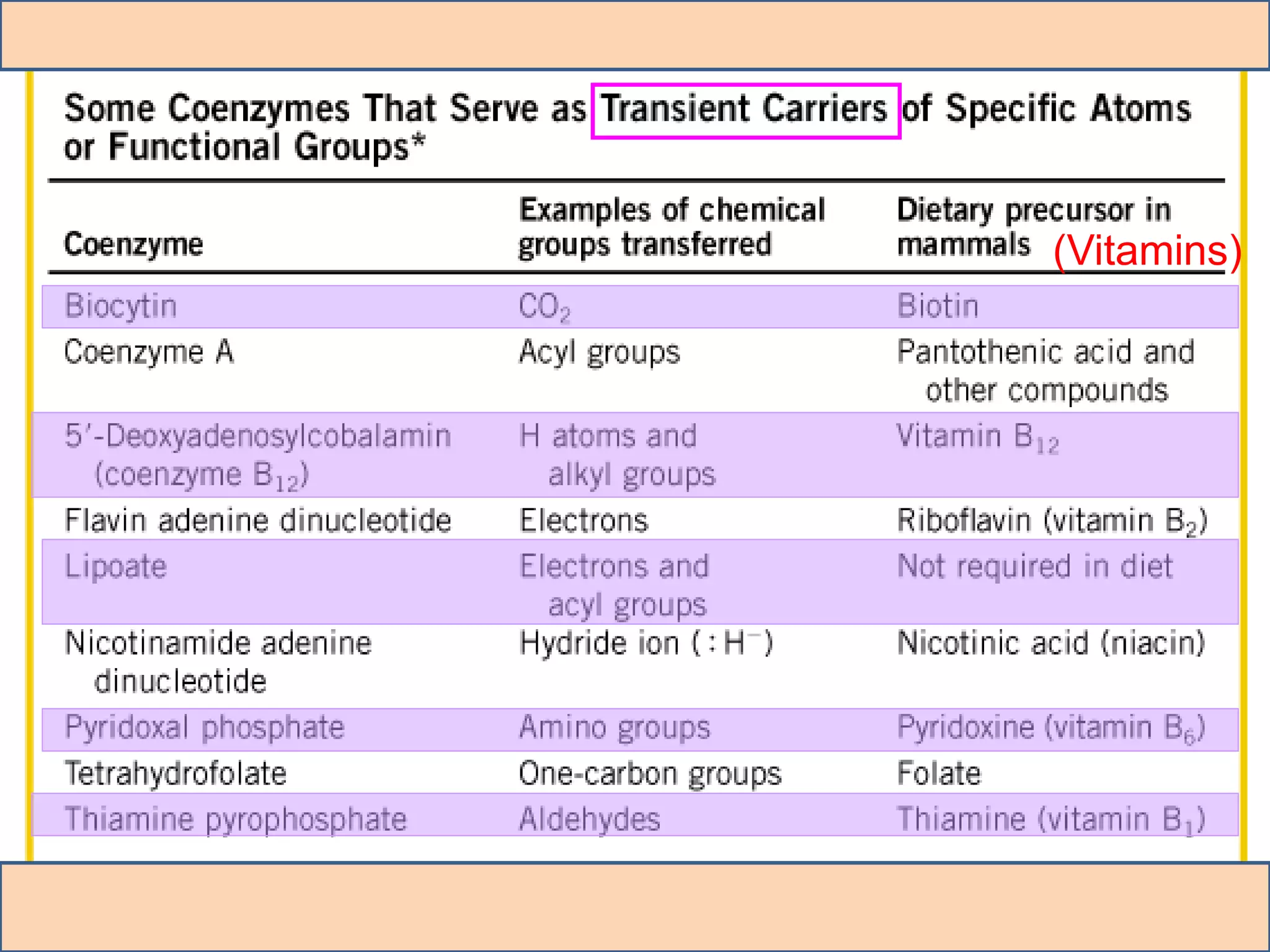 Enzyme cofactors | PPTX
