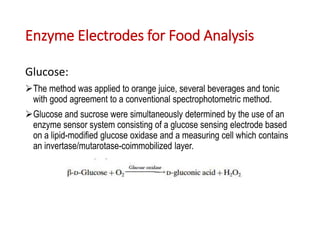 Enzyme electrode sensor for carbohydrate analysis | PPT