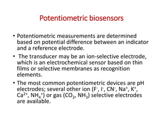 Enzyme electrode sensor for carbohydrate analysis | PPTX