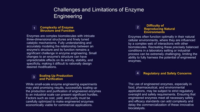 Engineered enzymes and their applicationsppt.pptx