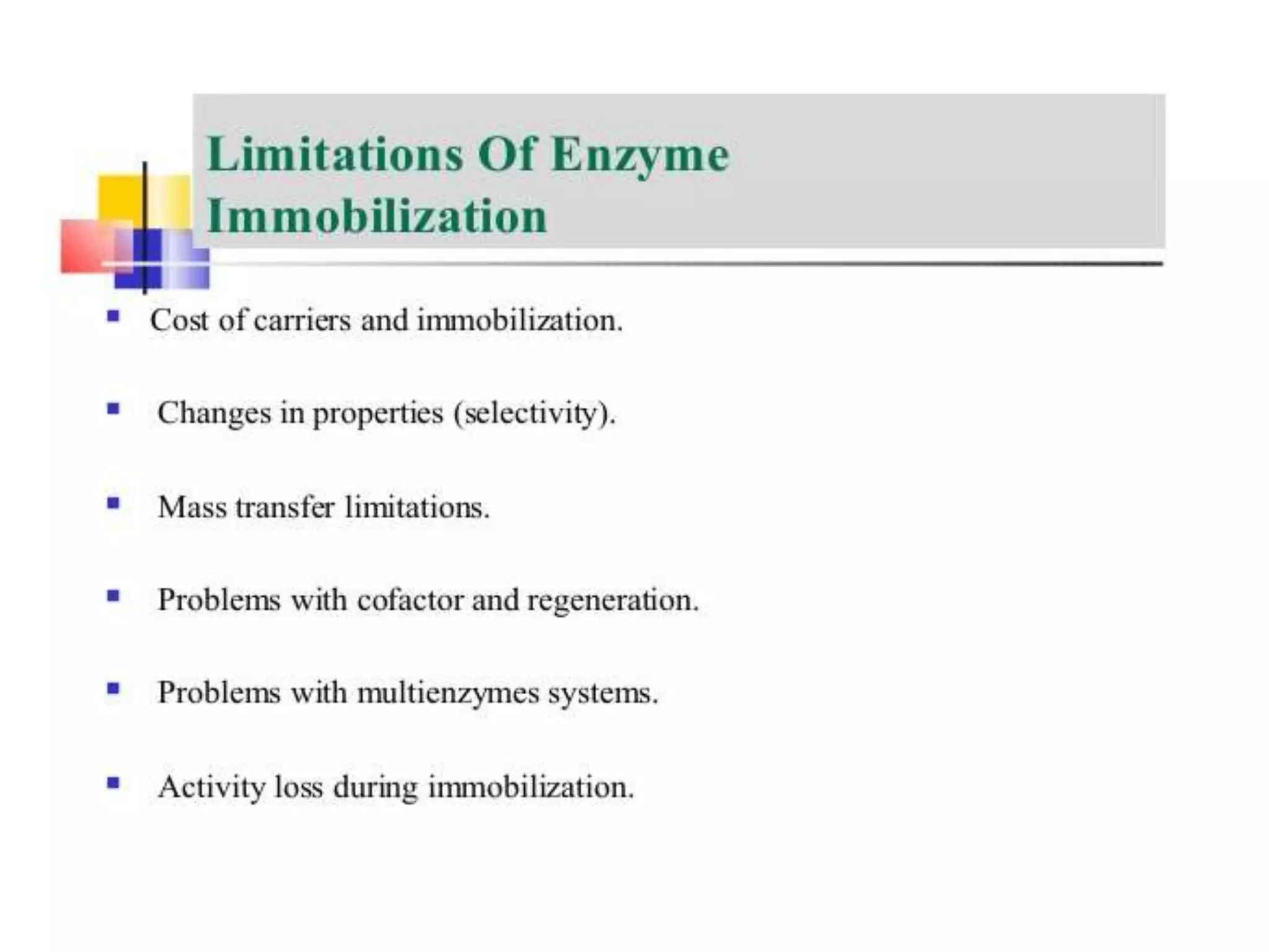 Enzyme immobilization | PPTX