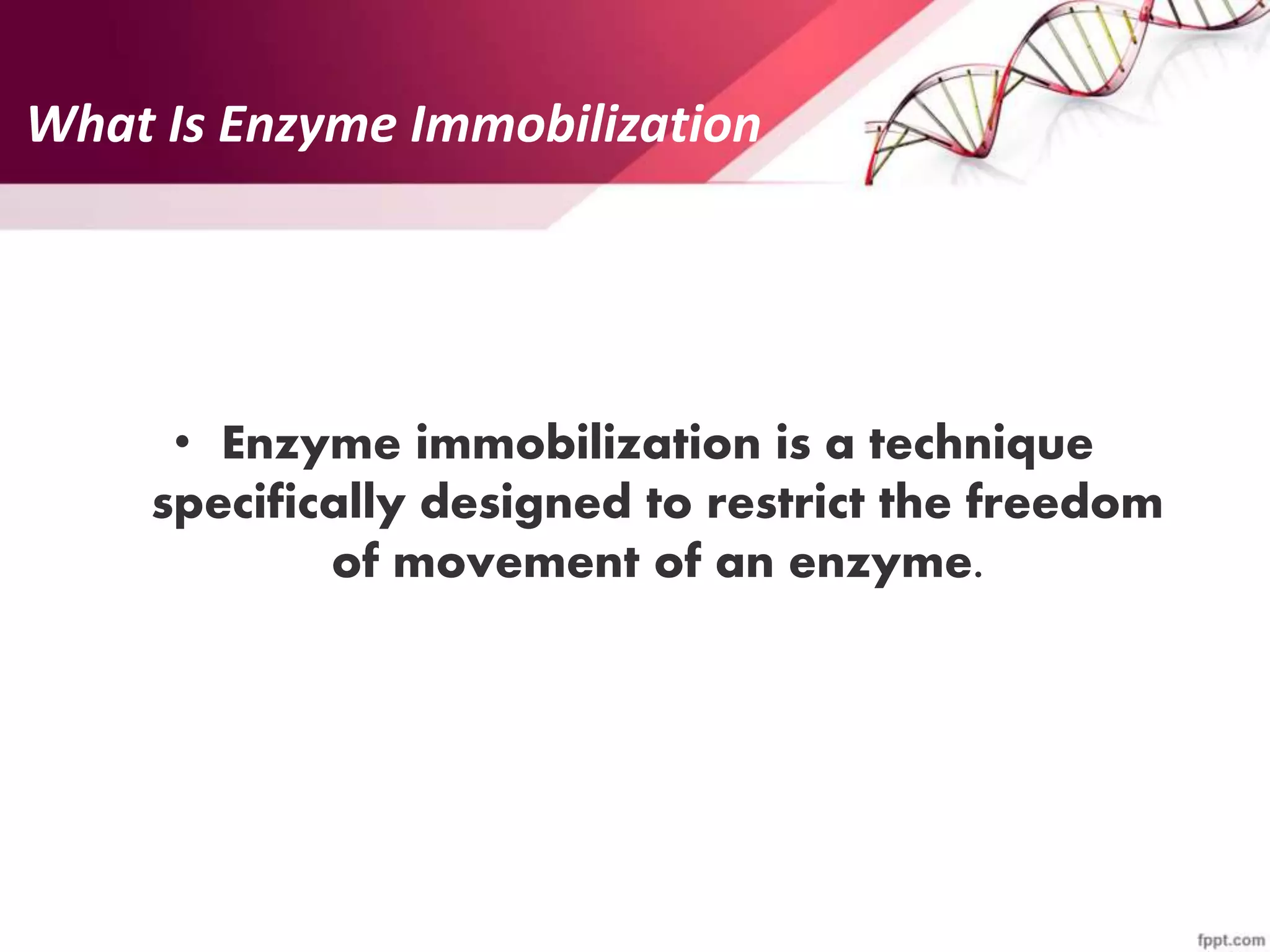 Enzyme immobilization , Advantages And Disadvantages With Method Of ...