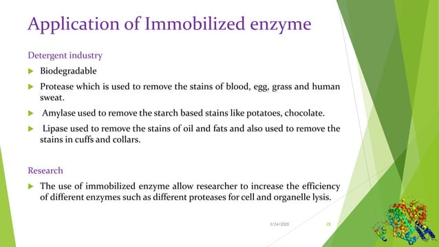 Enzyme immobilization ,Methods ,advantages and disadvantages and applications | PPTX