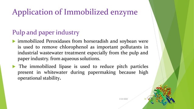 Enzyme immobilization ,Methods ,advantages and disadvantages and applications | PPTX