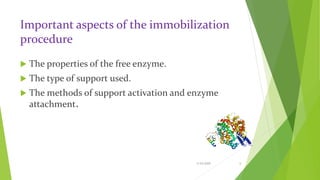 Enzyme immobilization ,Methods ,advantages and disadvantages and ...