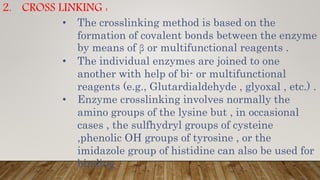Enzyme Immobilization.ppt (T.Y. Bsc).pptx