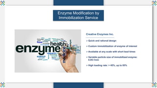 Enzyme immobilization | PDF