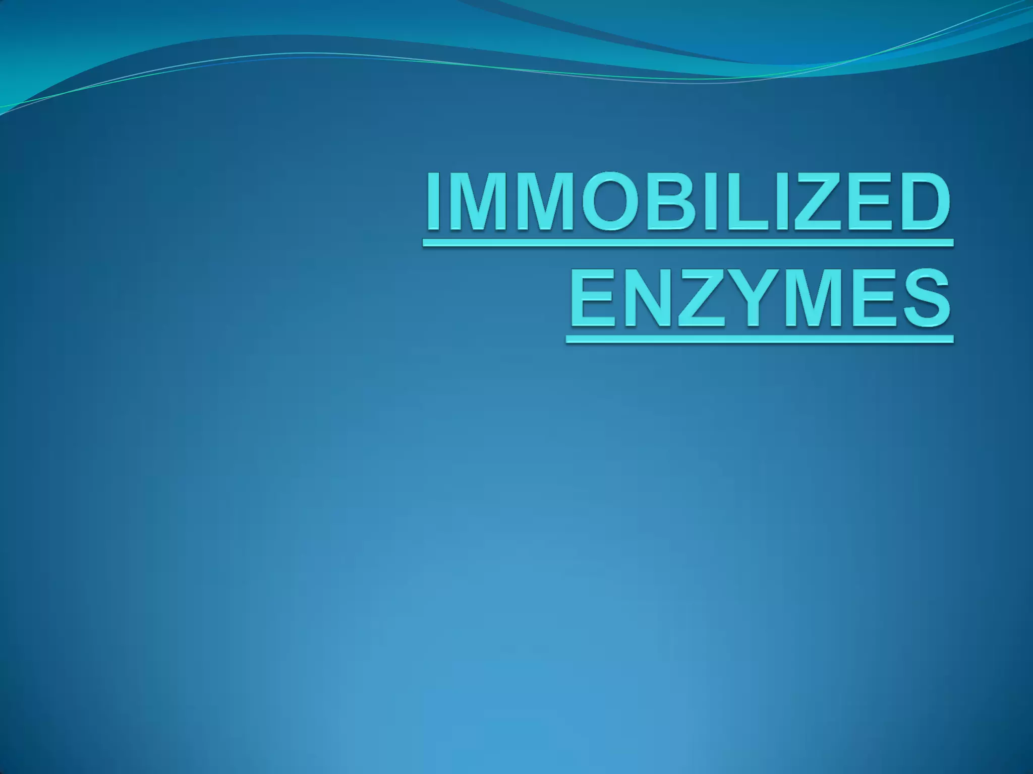 enzyme immobilization | PDF