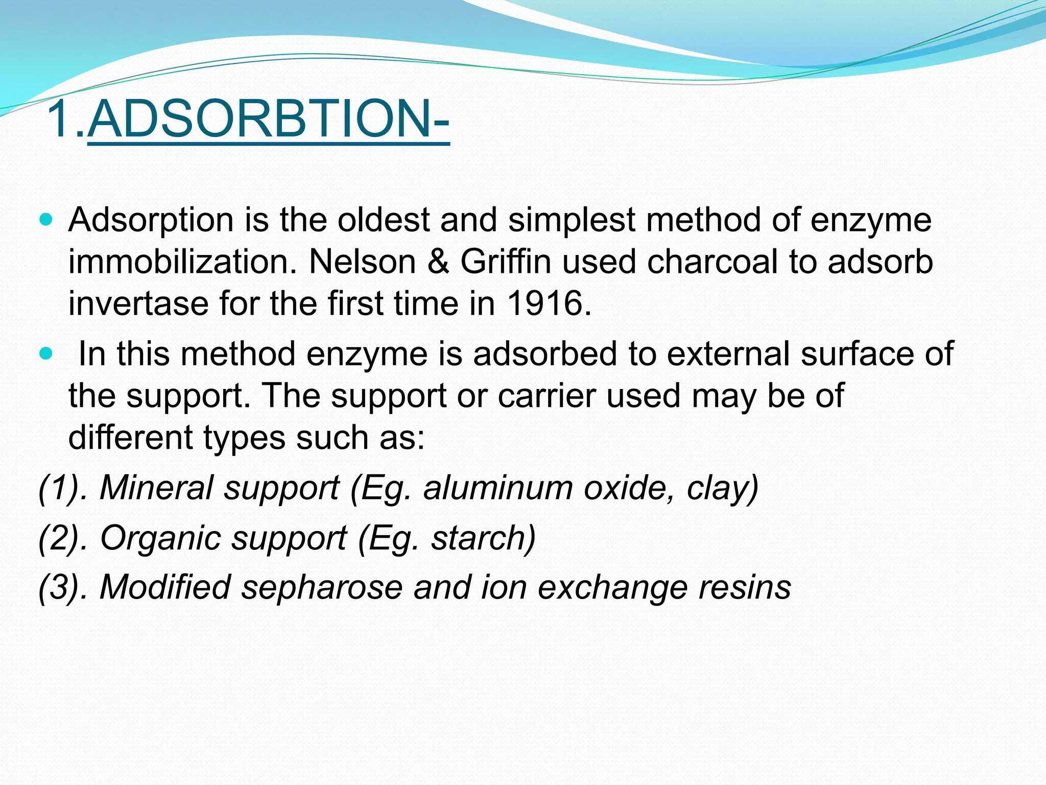 enzyme immobilization | PDF