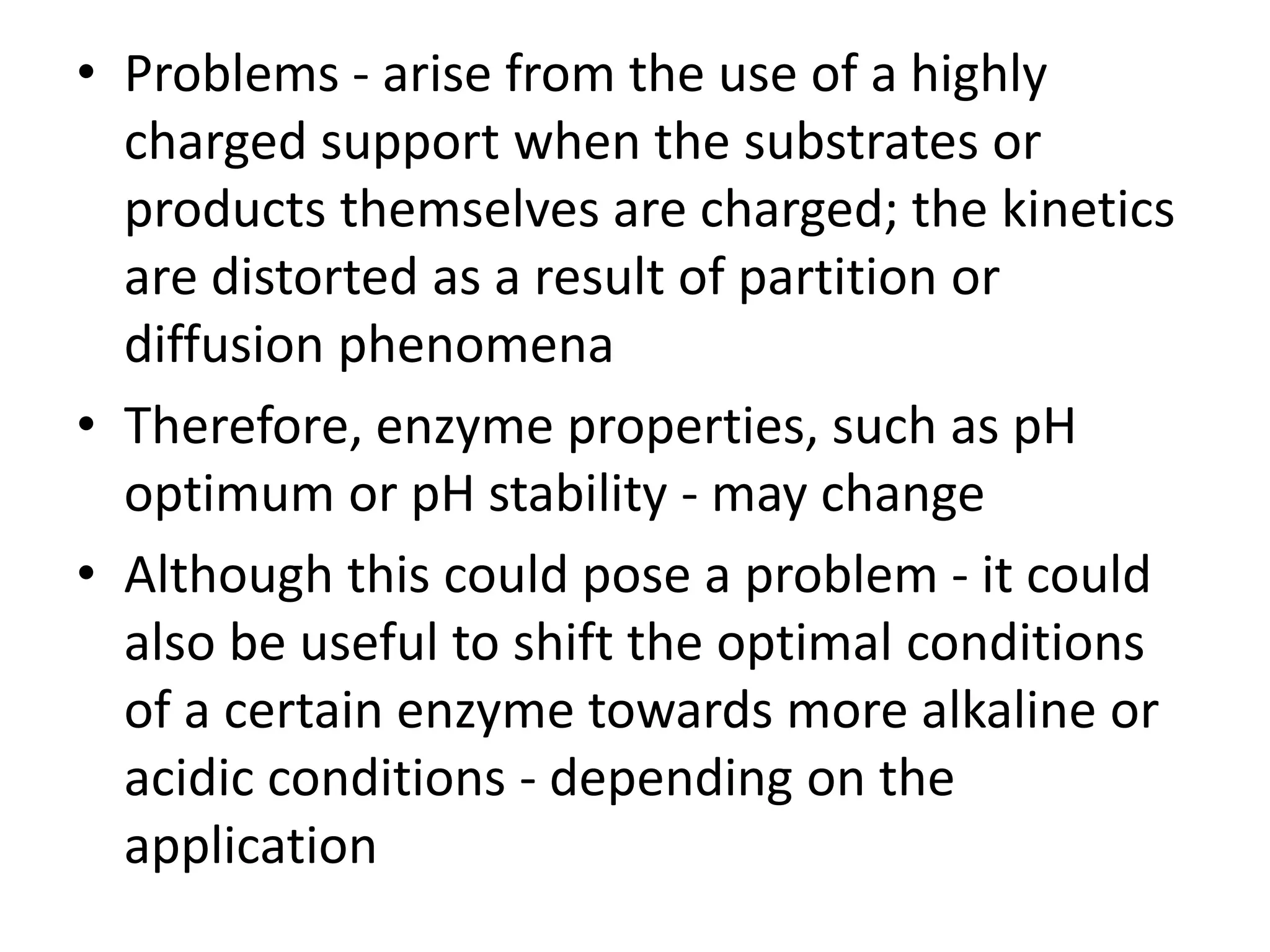 Enzyme Immobilization and Applications | PPTX