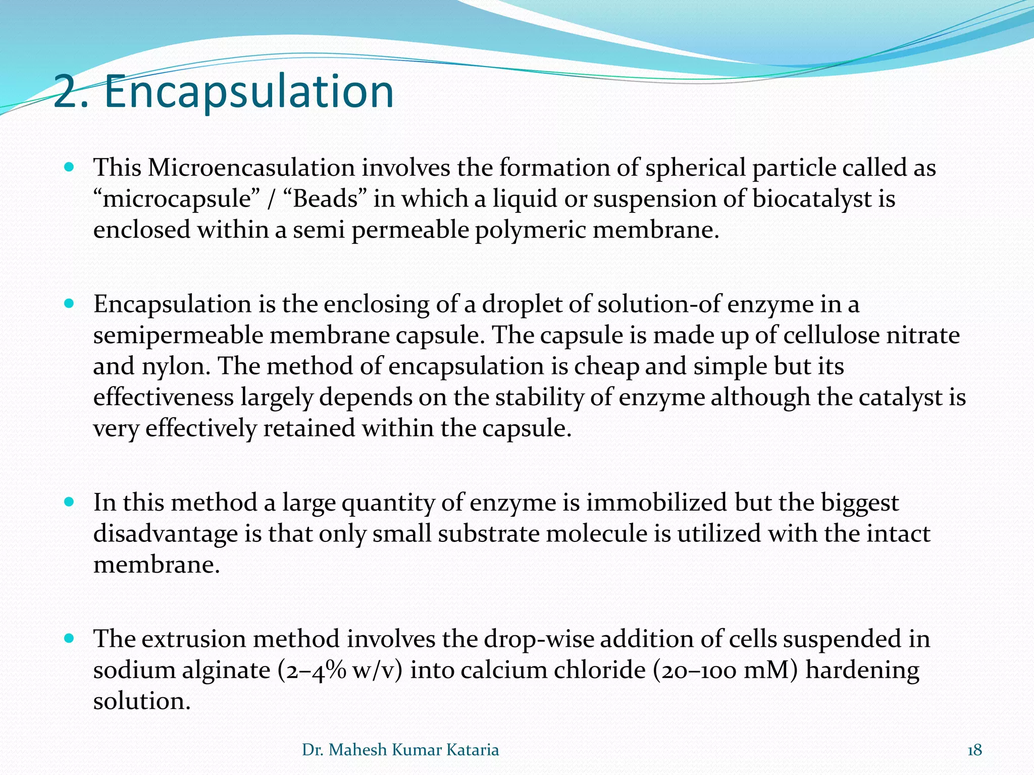Enzyme immobilization and applications | PPT