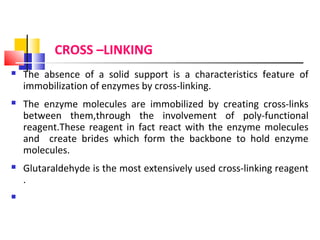Enzyme immoblization | PPT