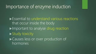 Enzyme induction and repression | PPTX