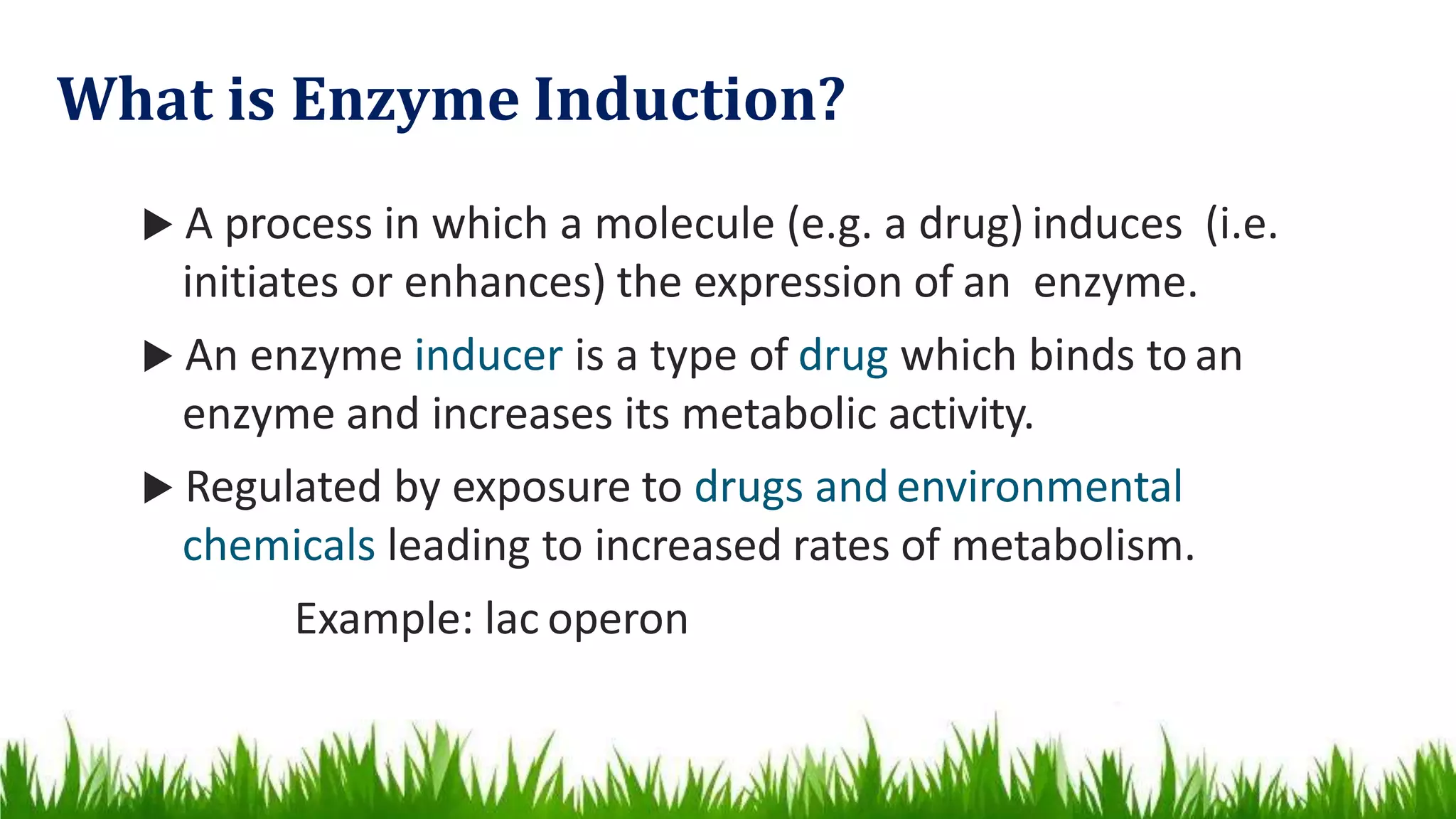 Enzyme induction and repression | PPTX