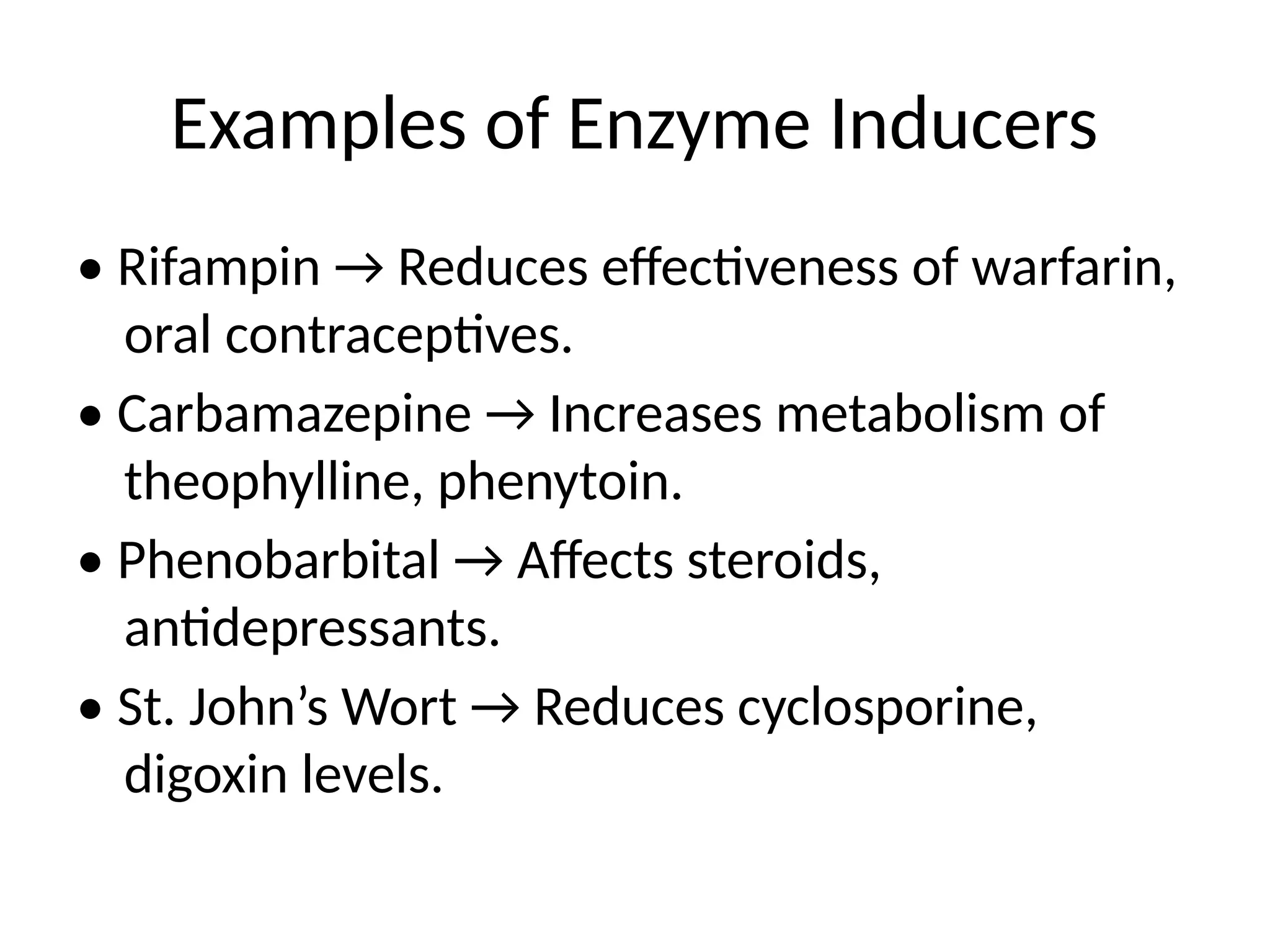 Enzyme Induction and Inhibition: Mechanisms, Examples & Clinical ...
