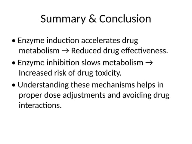 Enzyme Induction and Inhibition: Mechanisms, Examples & Clinical ...