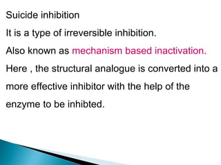 Enzyme inhibition | PPT