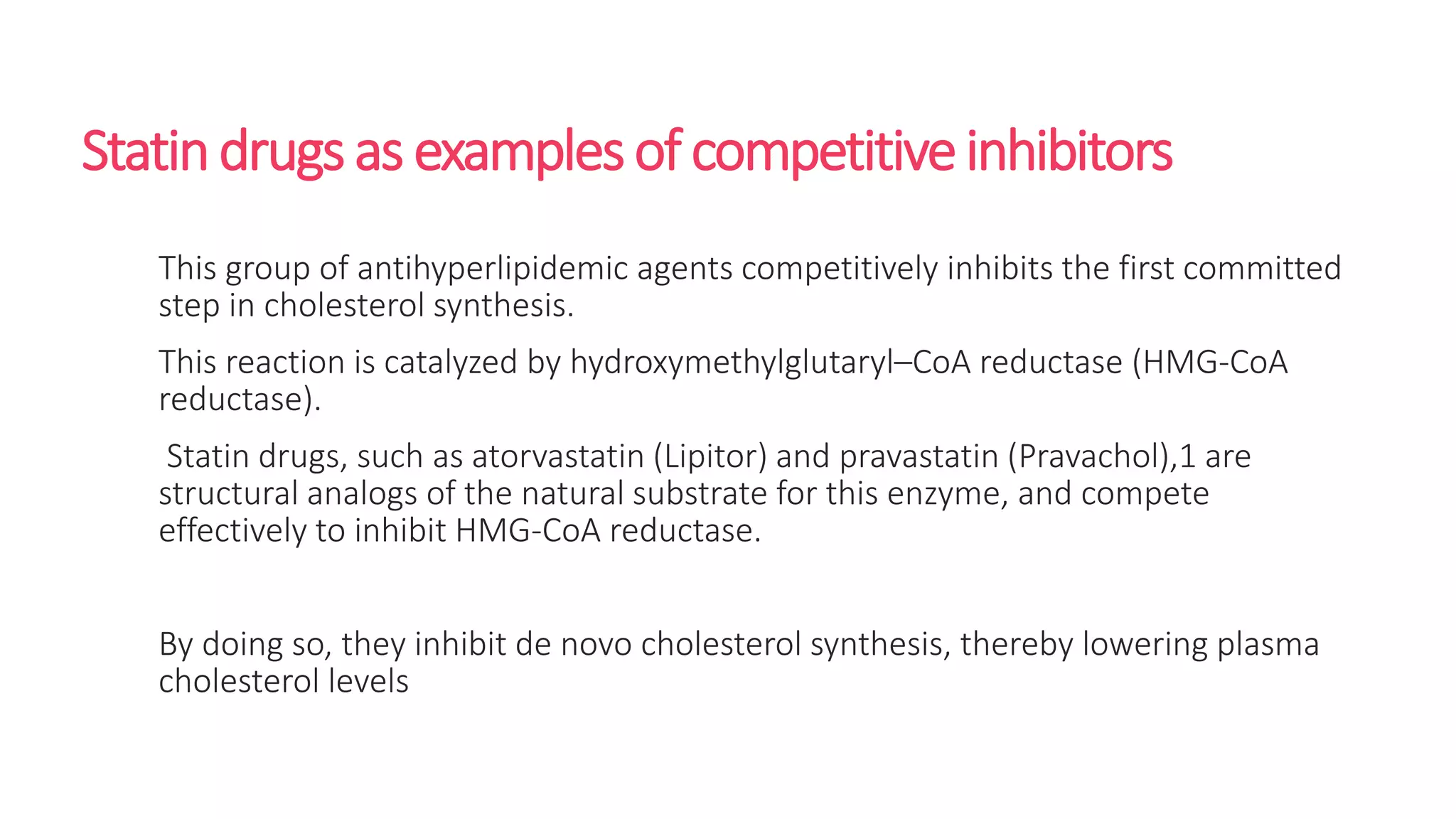 Enzyme inhibition | PPTX