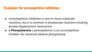 enzyme inhibition.pptx | Chemistry | Science