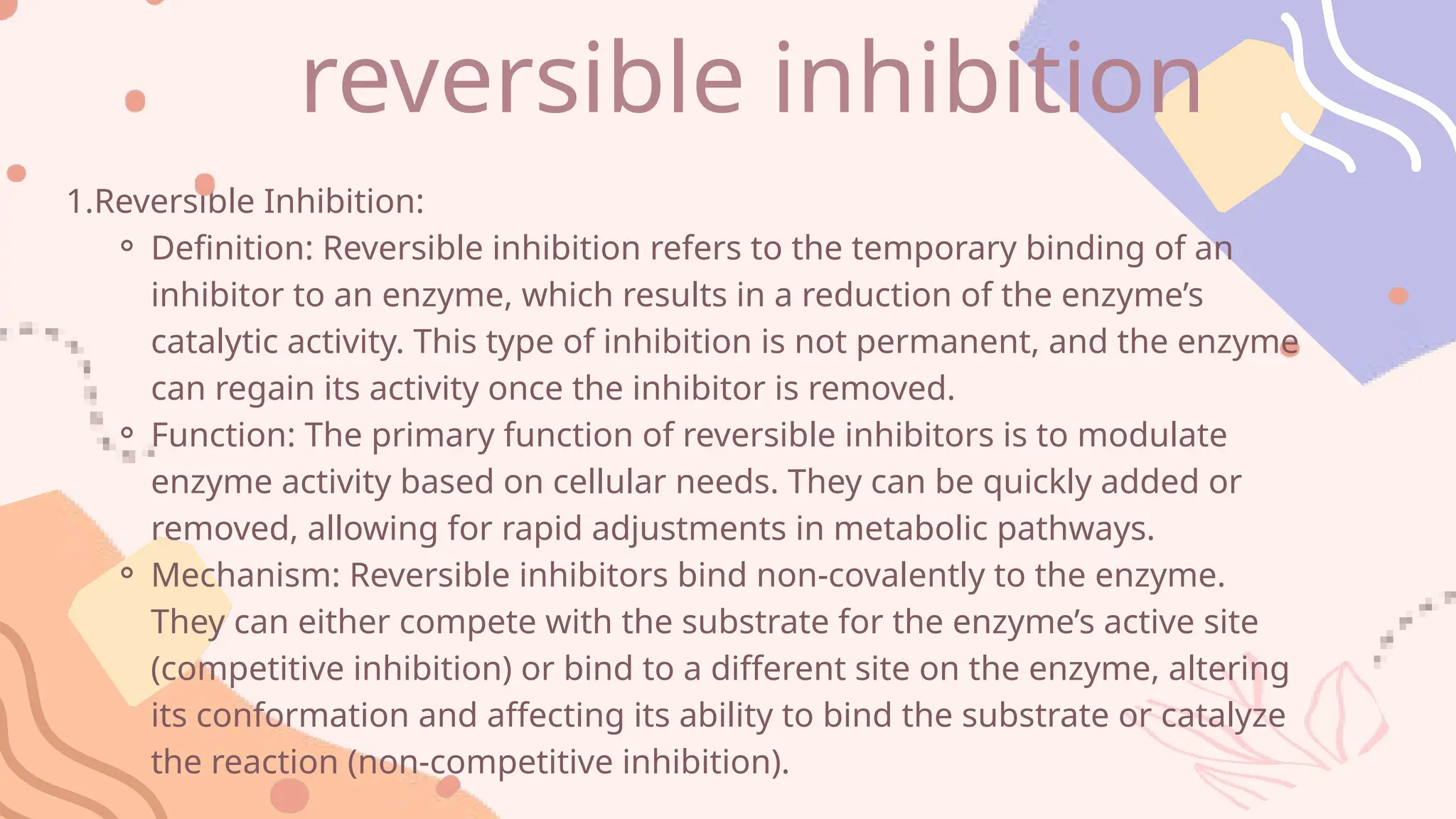 ENZYME INHIBITION Bioinformatics....pptx