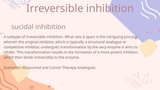 ENZYME INHIBITION Bioinformatics....pptx | Endocrine and Metabolic ...