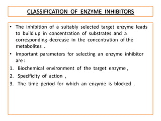 Enzyme inhibitors | PPTX
