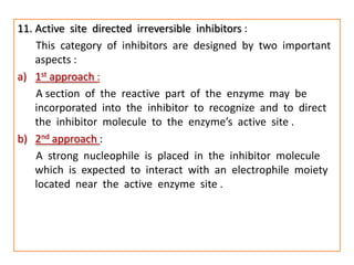 Enzyme inhibitors | PPTX