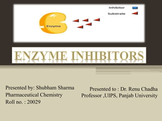 Enzyme inhibitors | PPTX