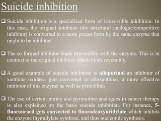 Enzyme inhibitors | PPTX