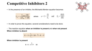 Enzyme Inhibitors BCH 601(Advanced enzymology) | PDF