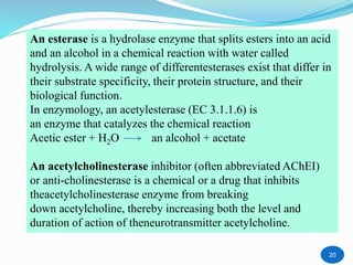Enzyme inhibitors general | PPTX