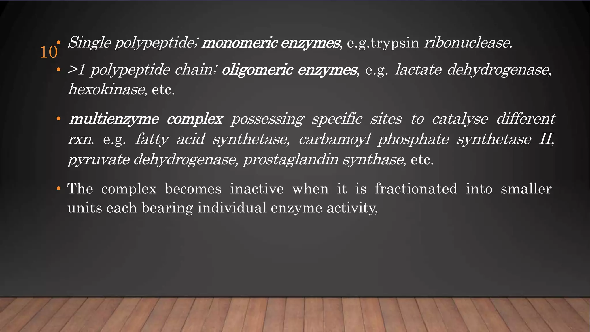 Enzyme introduction | PPTX