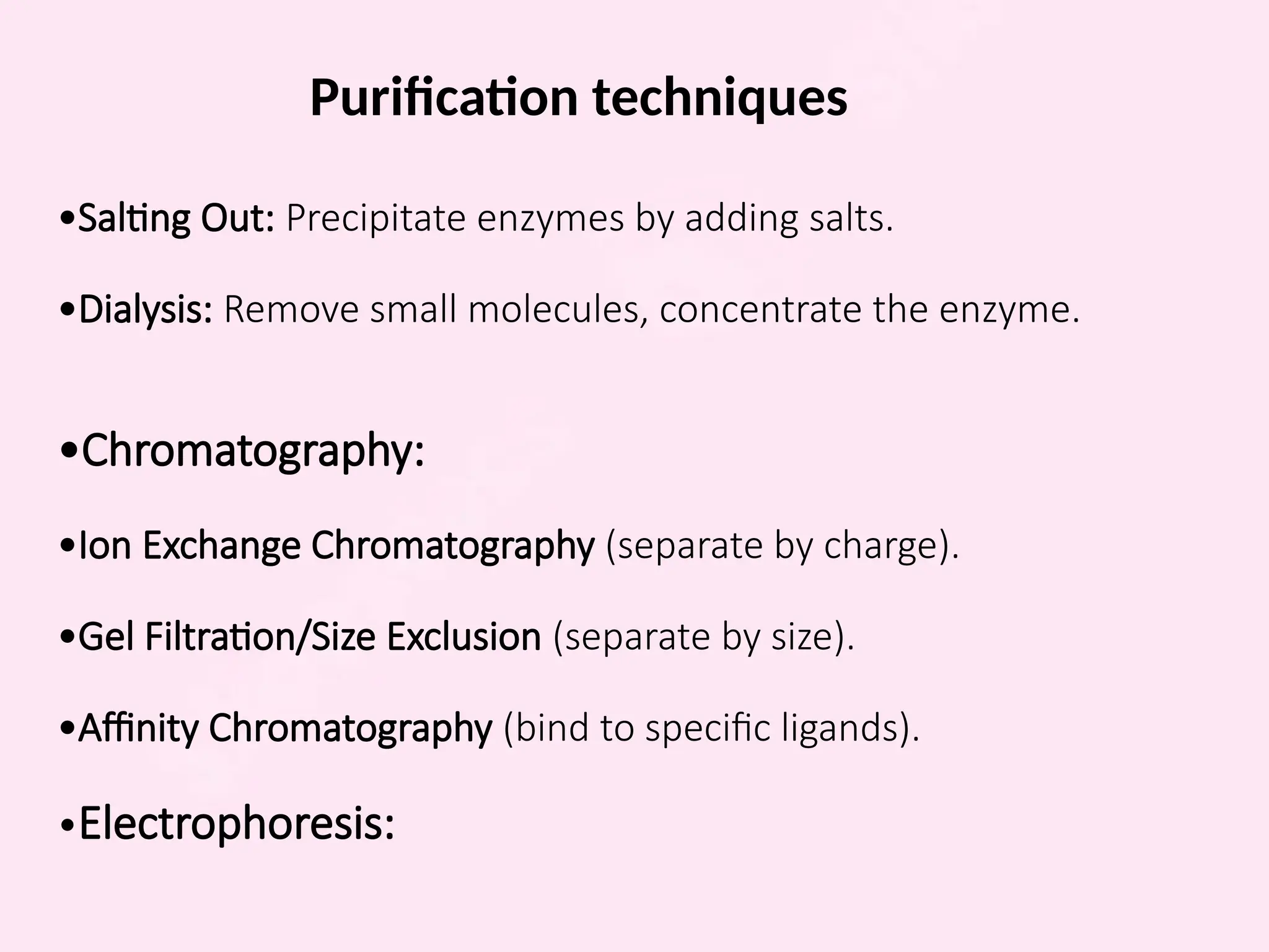 Enzyme Isolation and Purification mithun | PPTX