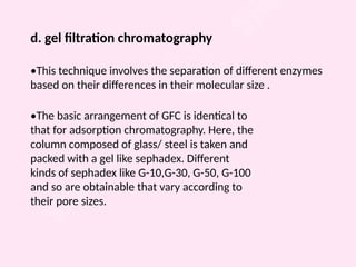 Enzyme Isolation and Purification mithun | PPTX