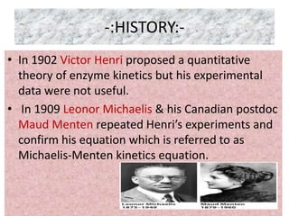 Enzyme kinectics, by kk sahu | PPTX