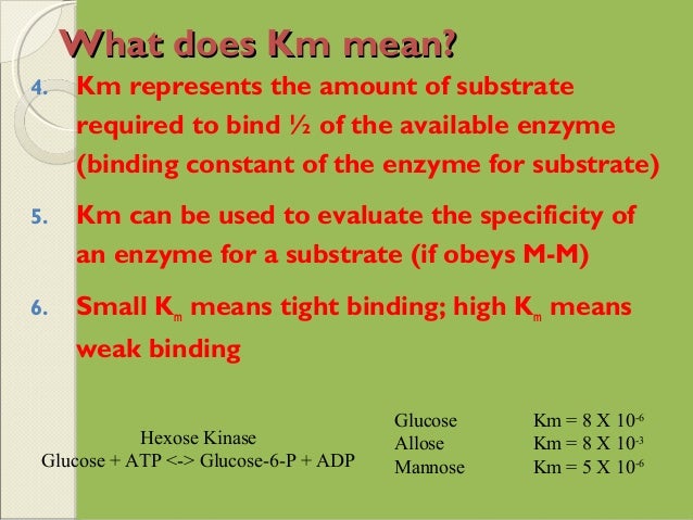 Enzyme kinetics