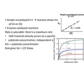 Enzyme kinetics | PPTX
