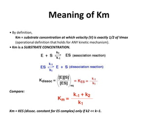 Enzyme kinetics | PPTX