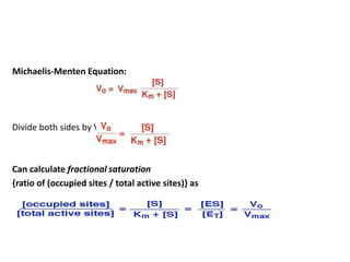 Enzyme kinetics | PPTX