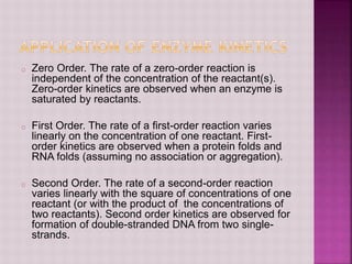 Enzyme kinetics | PPTX