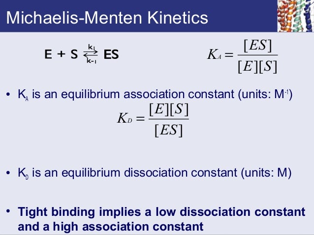 Enzyme kinetics