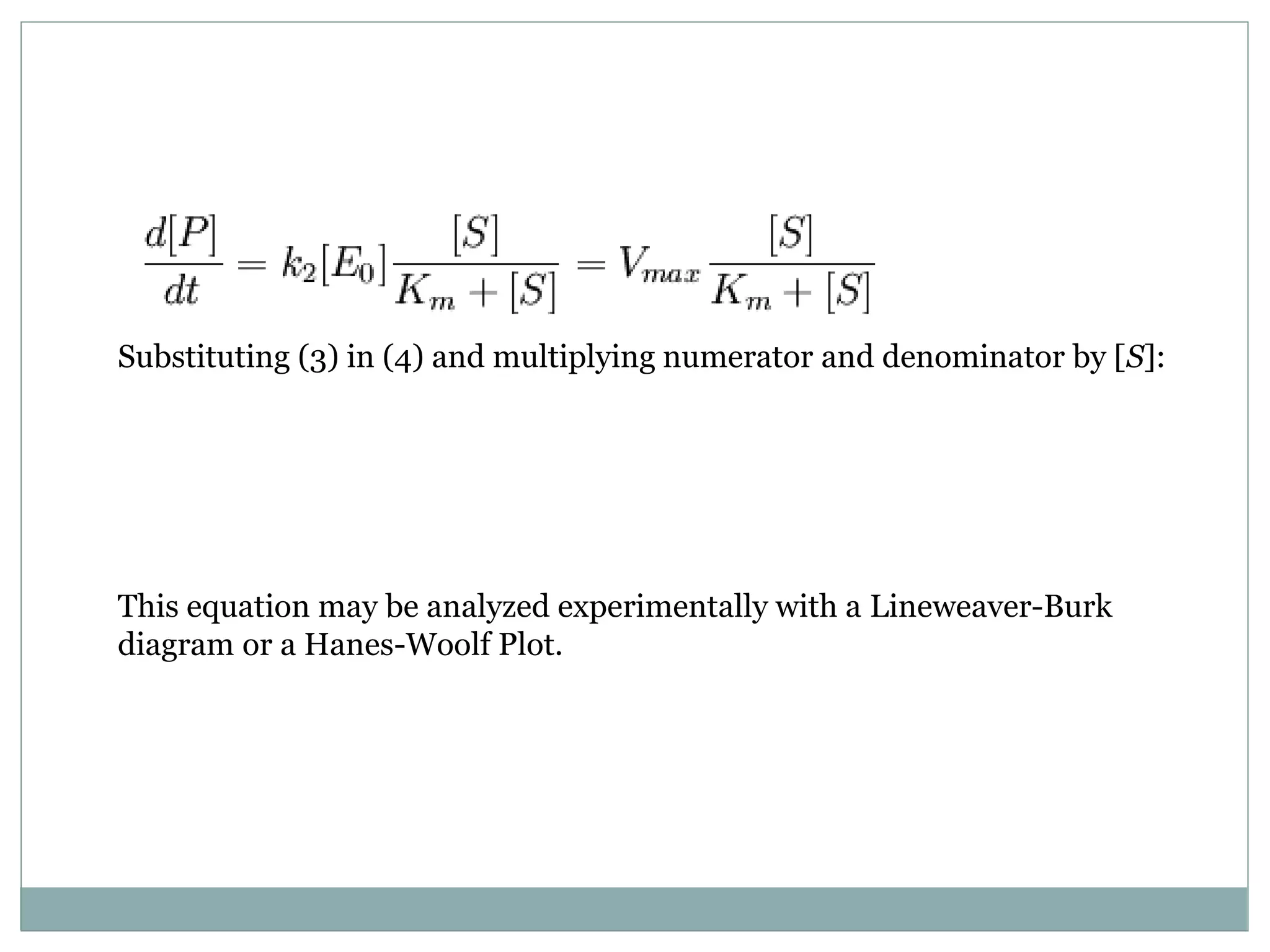 Enzyme kinetics | PPTX