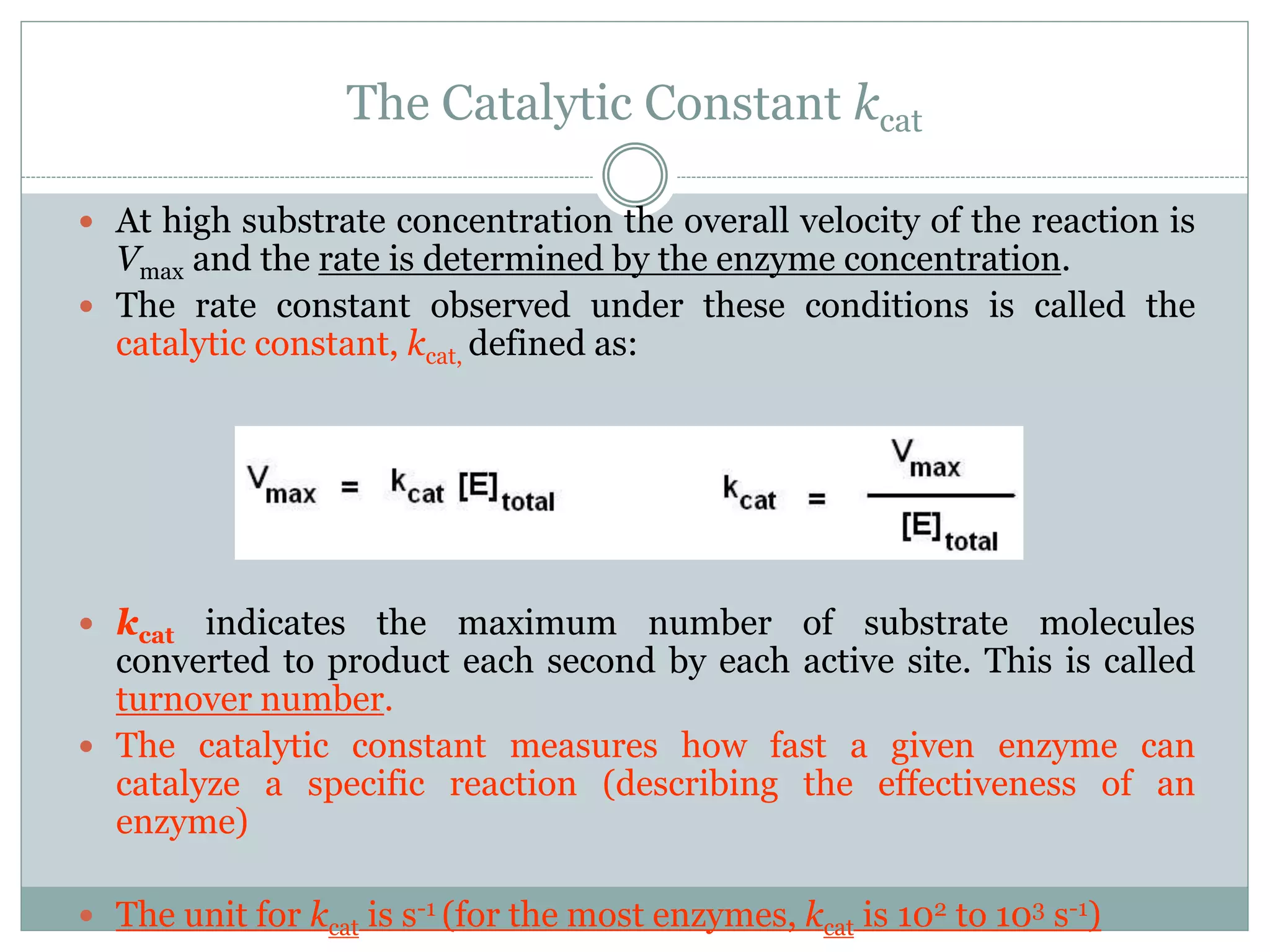 Enzyme kinetics | PPTX