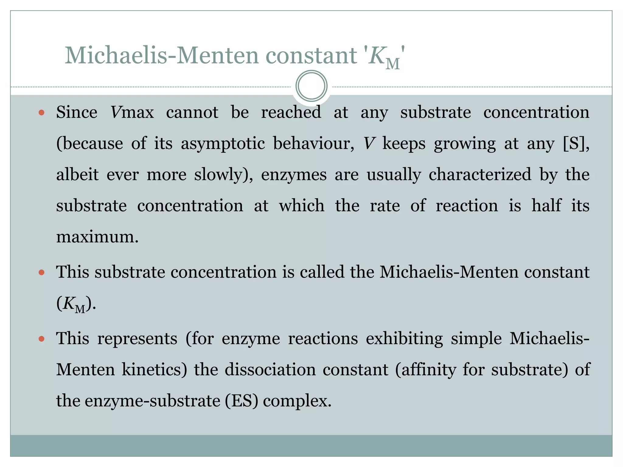 Enzyme kinetics | PPTX