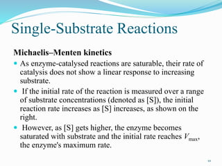Enzyme kinetics by kk sahu sir | PPTX