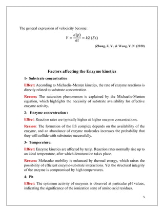 Enzyme kinetics.docx