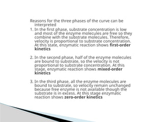 Enzyme kinetics.pptx Enzyme kenetics and another properties of enzymes ...