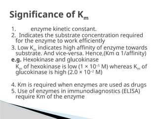 Enzyme kinetics.pptx Enzyme kenetics and another properties of enzymes ...