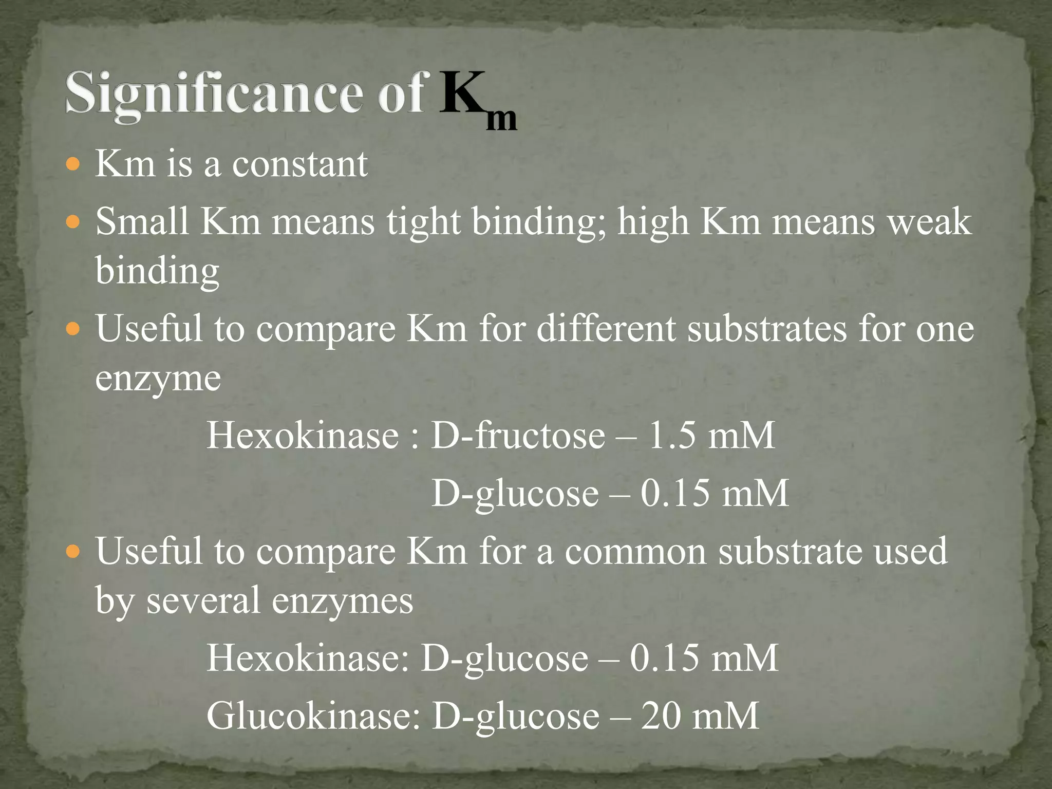 Enzyme kinetics and inhibition | PPTX