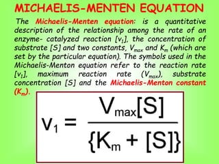 ENZYME KINETICS AND REGULATION OF ENZYME ACTIVITY.ppt